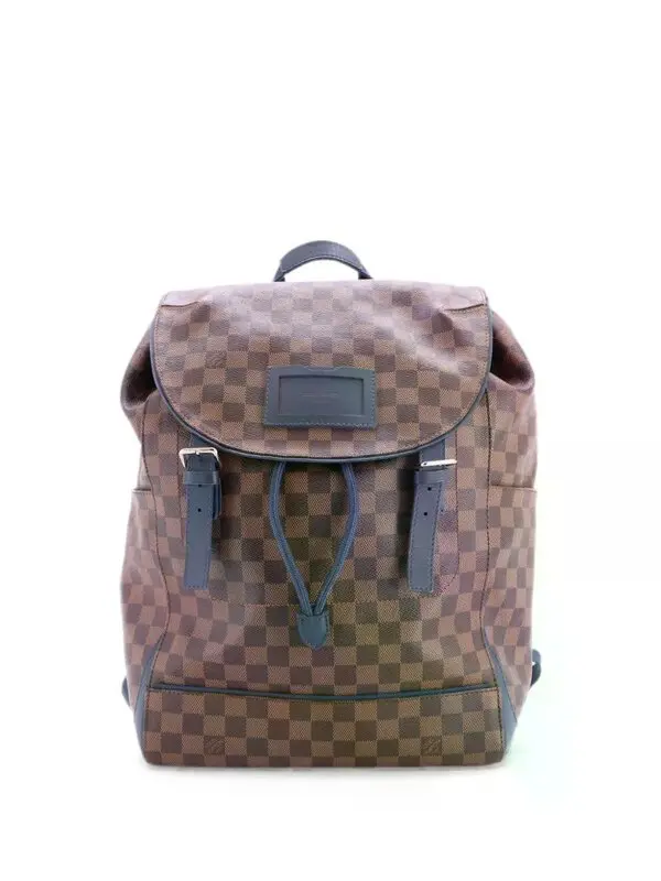 LOUIS VUITTON Runner Damier Backpack - Blue
