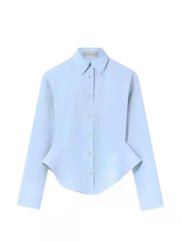 Stella McCartney Peplum-waist Shirt - Blue