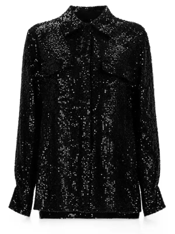 P.a.r.o.s.h Sequin-embellished Shirt
