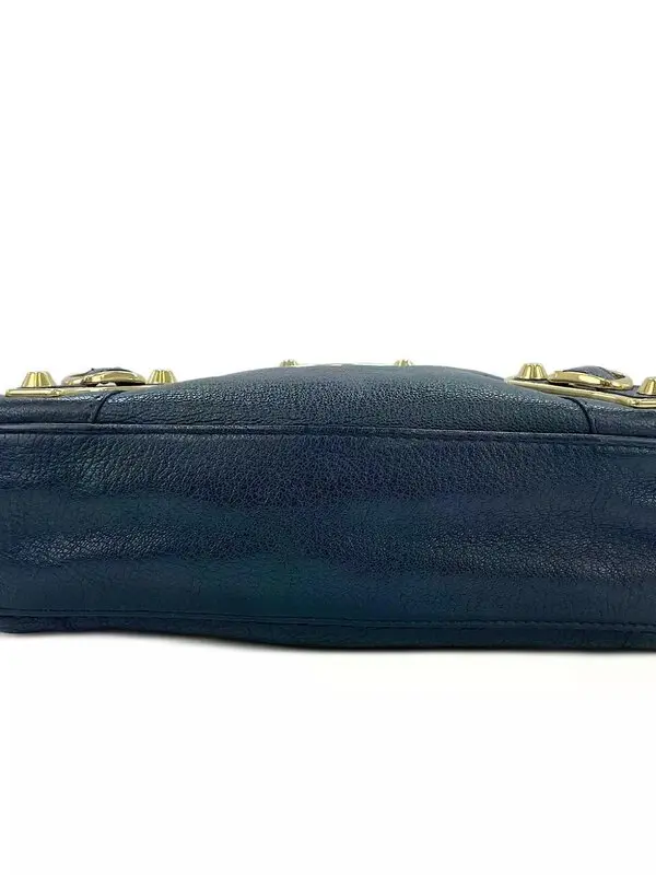 Balenciaga Metallic Edge Mini City Tote Bag - Blue