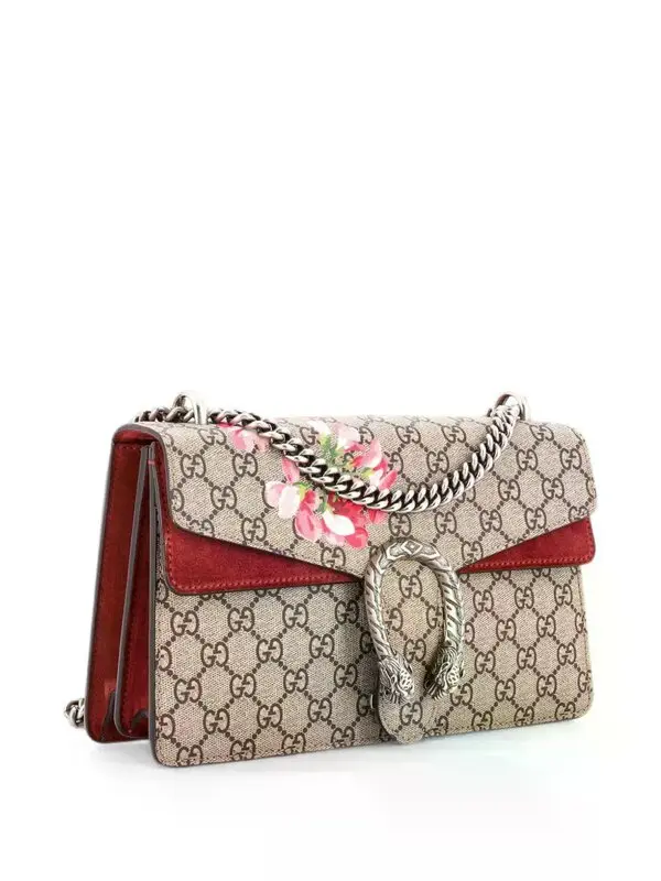 Gucci Dionysus Blooms Print Gg Coated Canvas Small Shoulder Bag