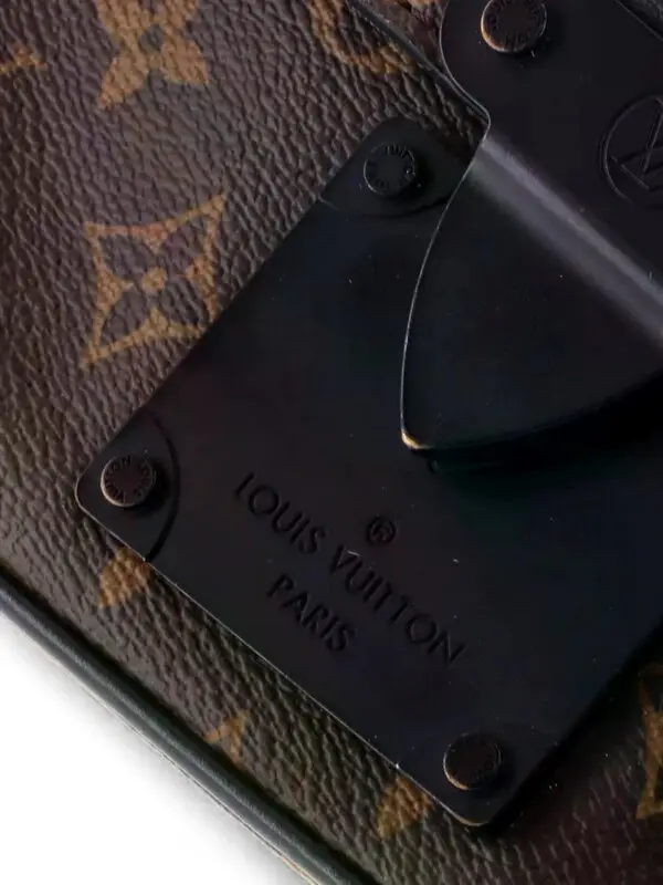 LOUIS VUITTON Monogram Canvas Lock Sling Bag