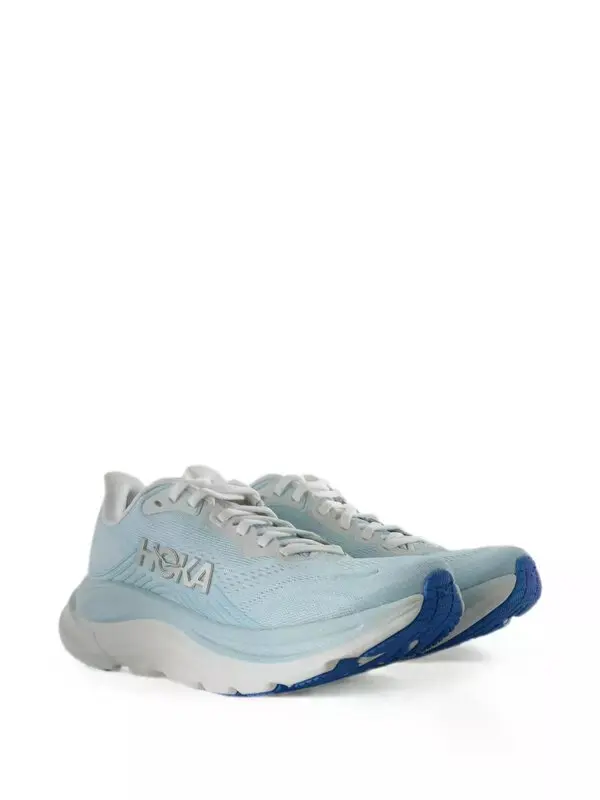 HOKA® Clifton 11 Logo-print Chunky Sneakers - Blue