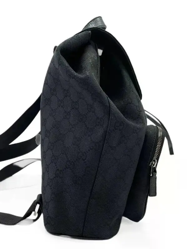 Gucci 2000s Jackie Monogram Canvas Backpack