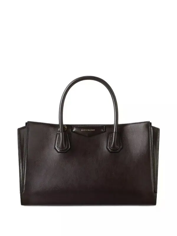 Givenchy Antigona Leather Tote Bag - Brown