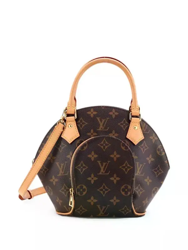 LOUIS VUITTON Monogram Canvas Ellipse Nm Pm Satchel