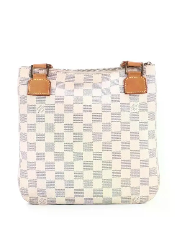 LOUIS VUITTON Bosphore Pochette Damier Crossbody Bag - White