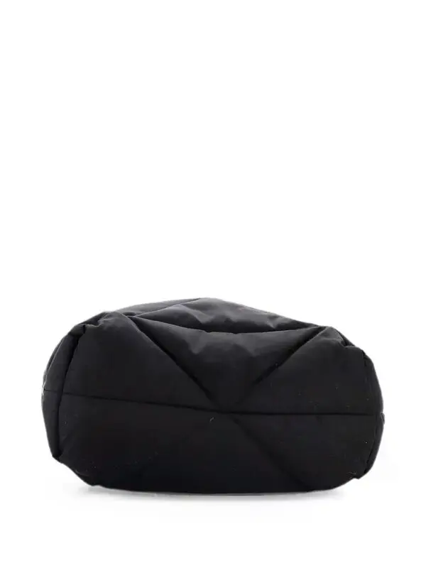Prada Padded Logo Quilted Re-nylon Medium Tote Bag