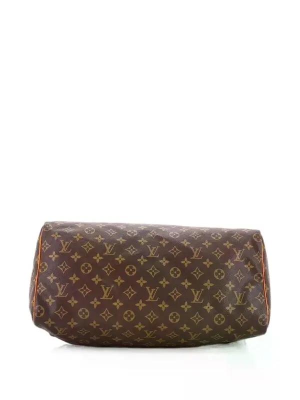 LOUIS VUITTON Speedy Handbag Monogram Canvas 40 Satchel - Brown