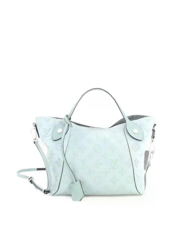 LOUIS VUITTON Mahina Leather Pm Shoulder Bag - Blue