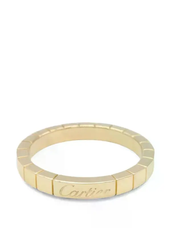 Cartier 2010s Engraved-logo Ring - Gold