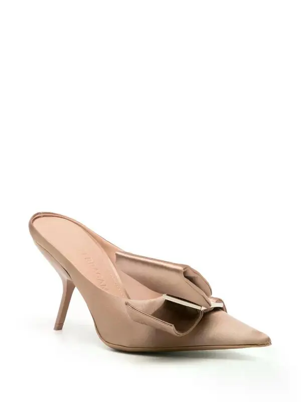 FERRAGAMO Asymmetric Bow Mules