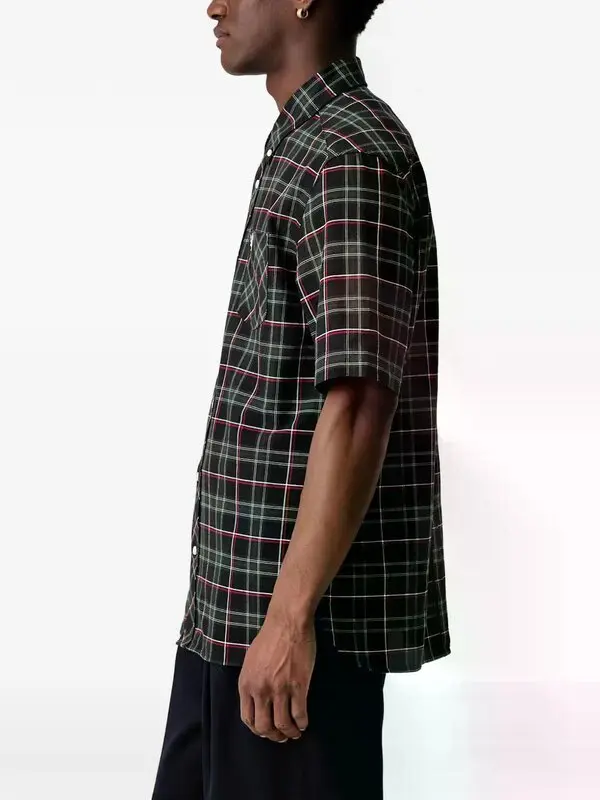 Fred Perry Tartan-check Button-down Shirt
