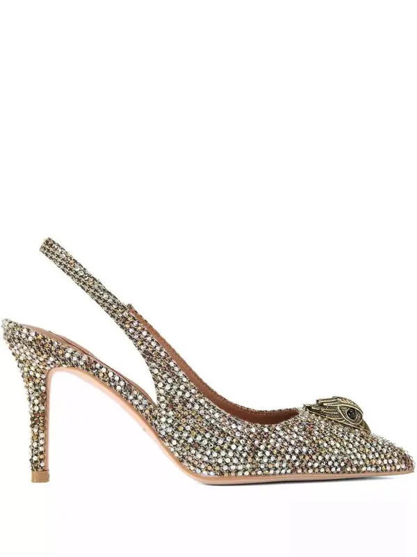Kurt Geiger 85mm Belgravia Pumps - Neutrals