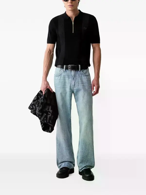 Fred Perry Zip-fastening Polo Shirt