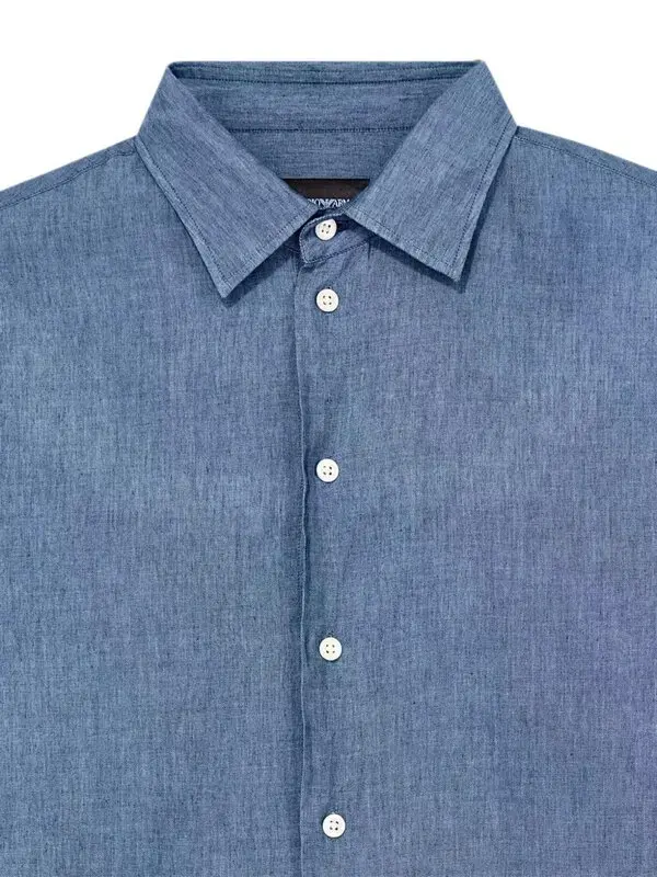 Emporio Armani Long-sleeve Cotton Shirt