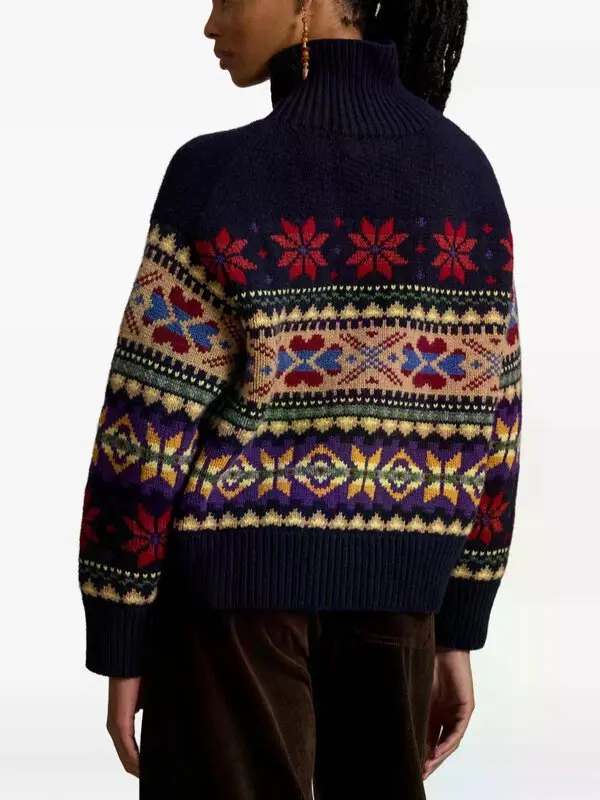 Polo Ralph Lauren Fair Isle Roll-neck Sweater