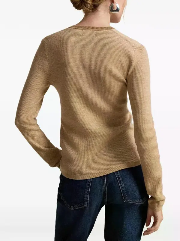 Polo Ralph Lauren Buttoned Ribbed-knit Cardigan