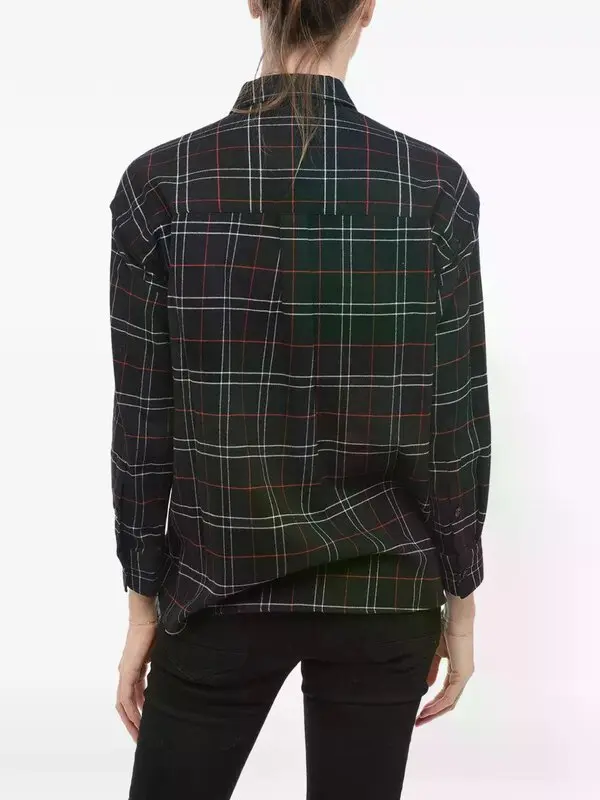 Woolrich Tartan Print Flannel Blouse