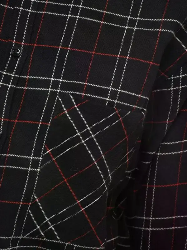 Woolrich Tartan Print Flannel Blouse