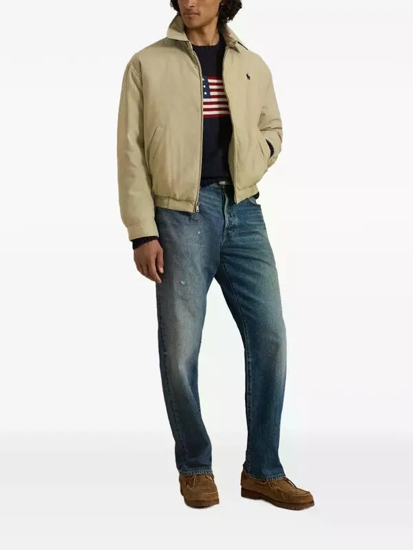 Polo Ralph Lauren The Big Bayport Embroidered Logo Zip-up Jacket