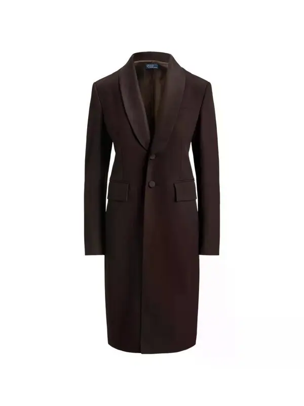 Polo Ralph Lauren Single-breasted Coat With Shawl Lapels