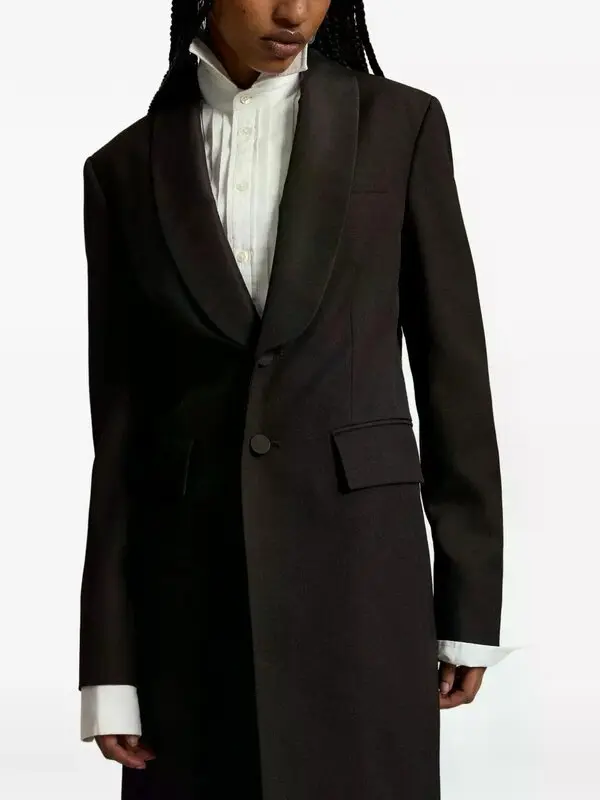 Polo Ralph Lauren Single-breasted Coat With Shawl Lapels