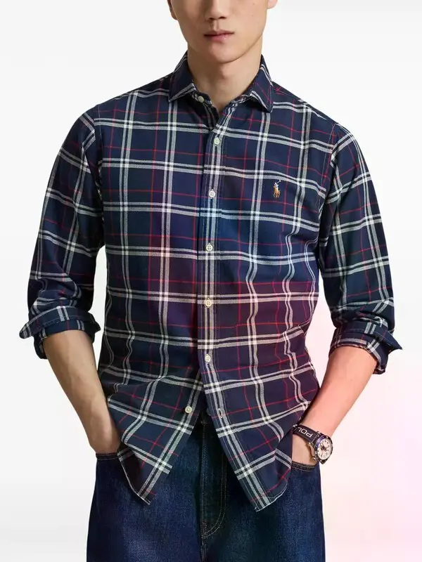 Polo Ralph Lauren Check-print Long-sleeve Shirt