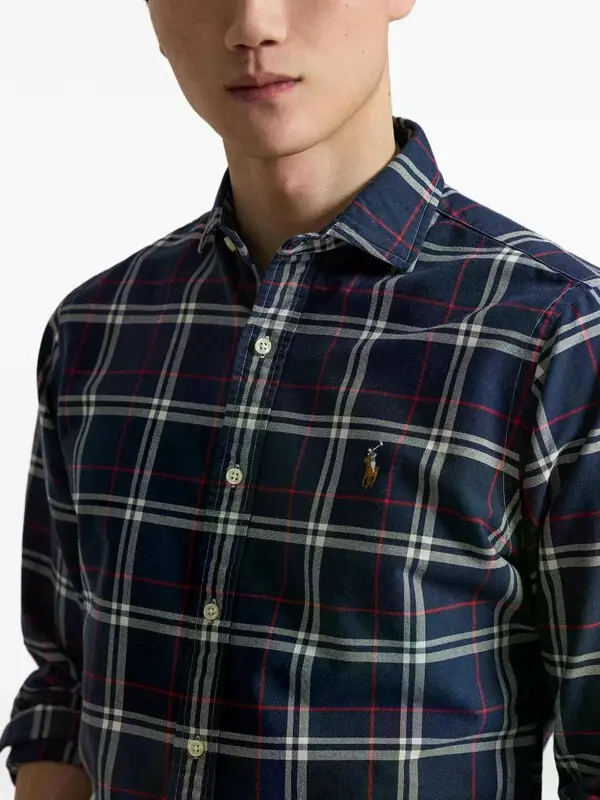 Polo Ralph Lauren Check-print Long-sleeve Shirt