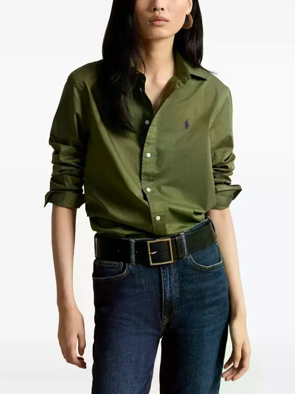 Polo Ralph Lauren Embroidered Cotton Twill Shirt