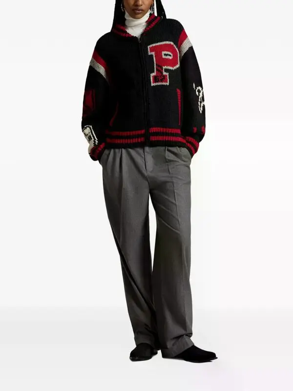 Polo Ralph Lauren Intarsia-knit Zip Jacket