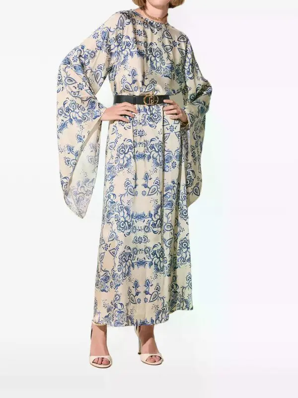 Liu Jo Scarf-print Maxi Dress