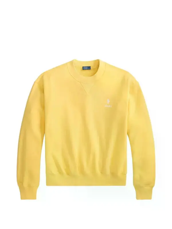 Polo Ralph Lauren Logo-embroidered Sweatshirt - Yellow