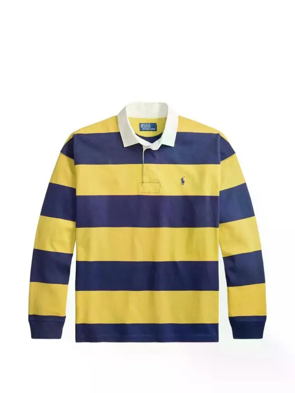 Polo Ralph Lauren Horizontal-stripe Polo Shirt - Blue