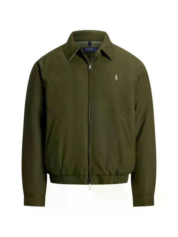 Polo Ralph Lauren Embroidered-logo Insulated Jacket - Green