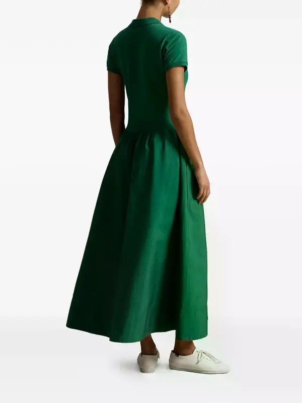 Polo Ralph Lauren Button Midi Dress