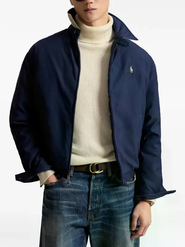 Polo Ralph Lauren Logo Embroidered Shirt Jacket