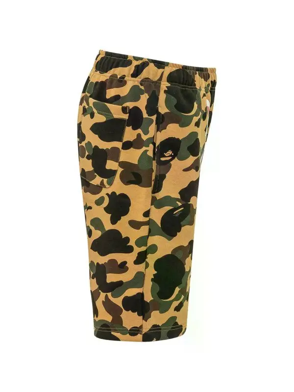 A BATHING APE 1st Camo Shark Print Shorts