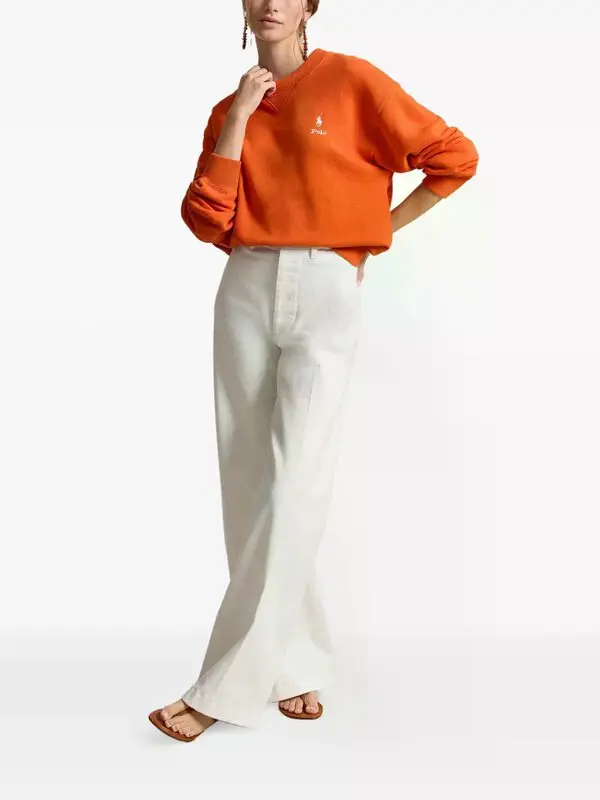 Polo Ralph Lauren Embroidered Logo Crewneck Sweatshirt