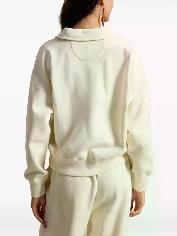 Polo Ralph Lauren Half-zip Logo Print Polo