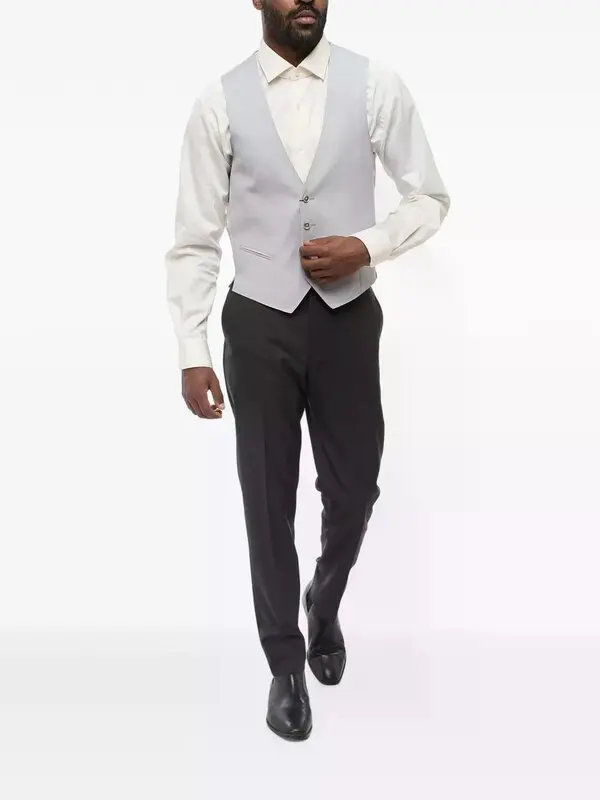 Corneliani Single-breasted Wool Waistcoat