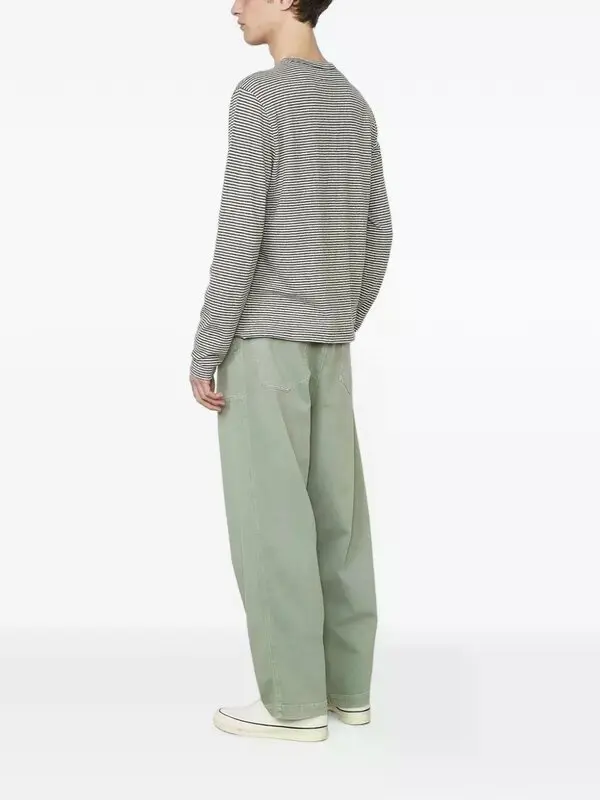 Officine Générale Horizontal-stripe Long-sleeve T-shirt