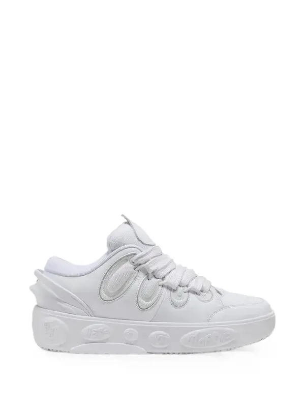 PUMA Lafrancé Logo-embossed Platform Sneakers - White