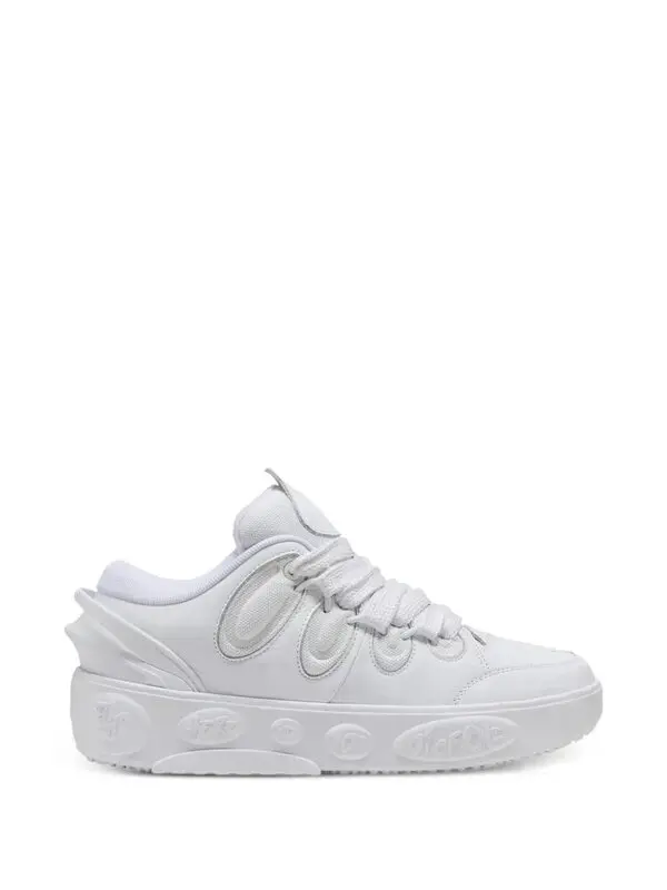 PUMA Lafrancé Logo-embossed Platform Sneakers - White