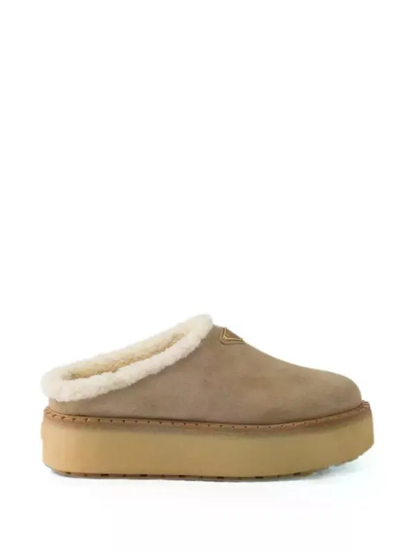 Prada Suede Slippers