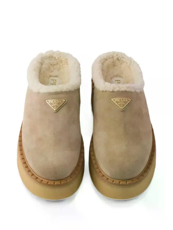 Prada Suede Slippers