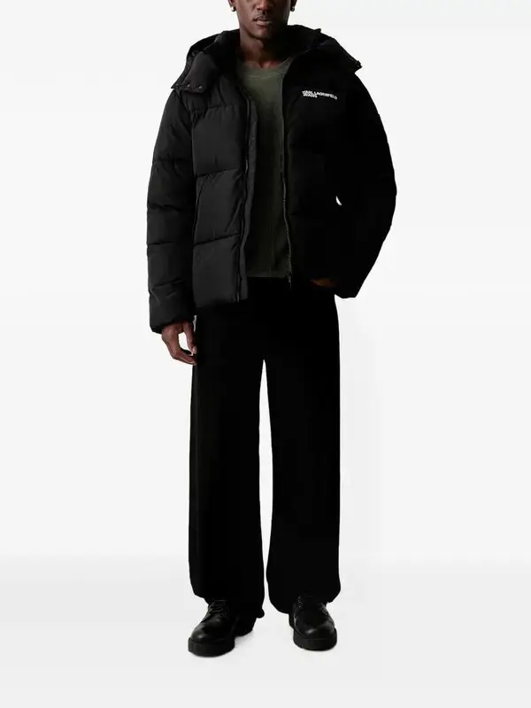 Karl Lagerfeld Hooded Puffer Jacket