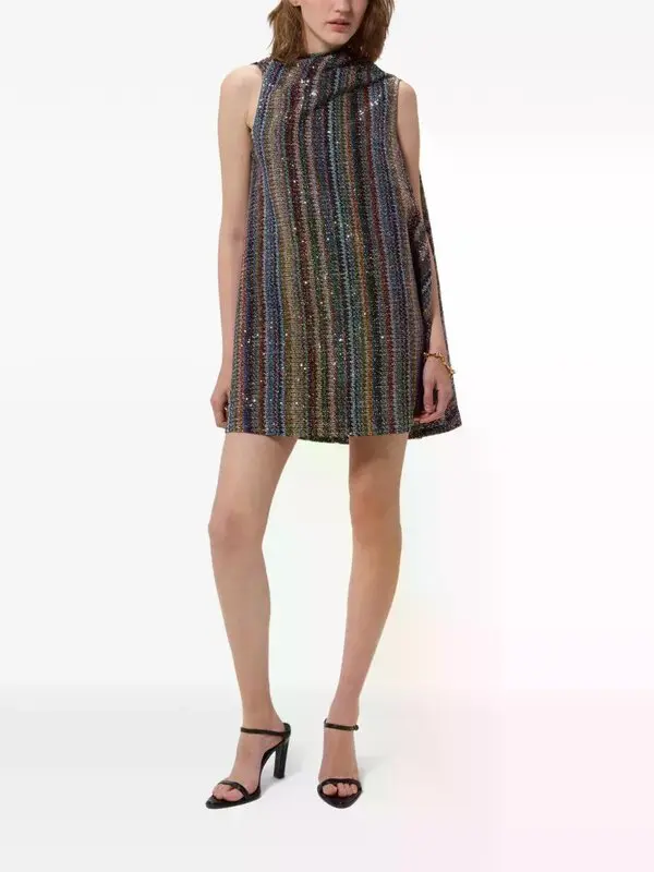 Missoni Sequin-embellished Zigzag Dress