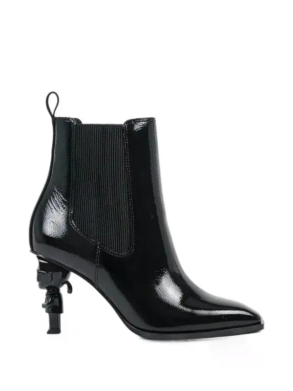 Karl Lagerfeld Heeled Ankle Boots - Black