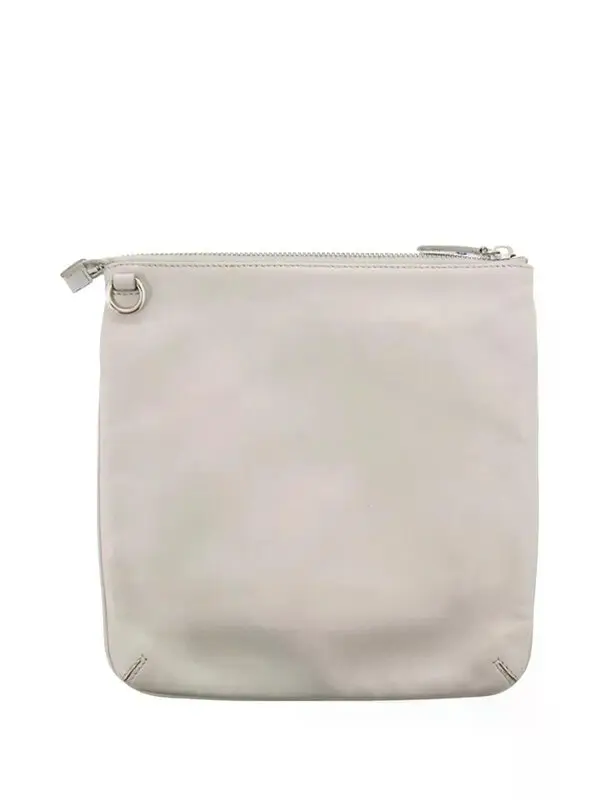 FERRAGAMO Leather Whipstitch Crossbody Bag